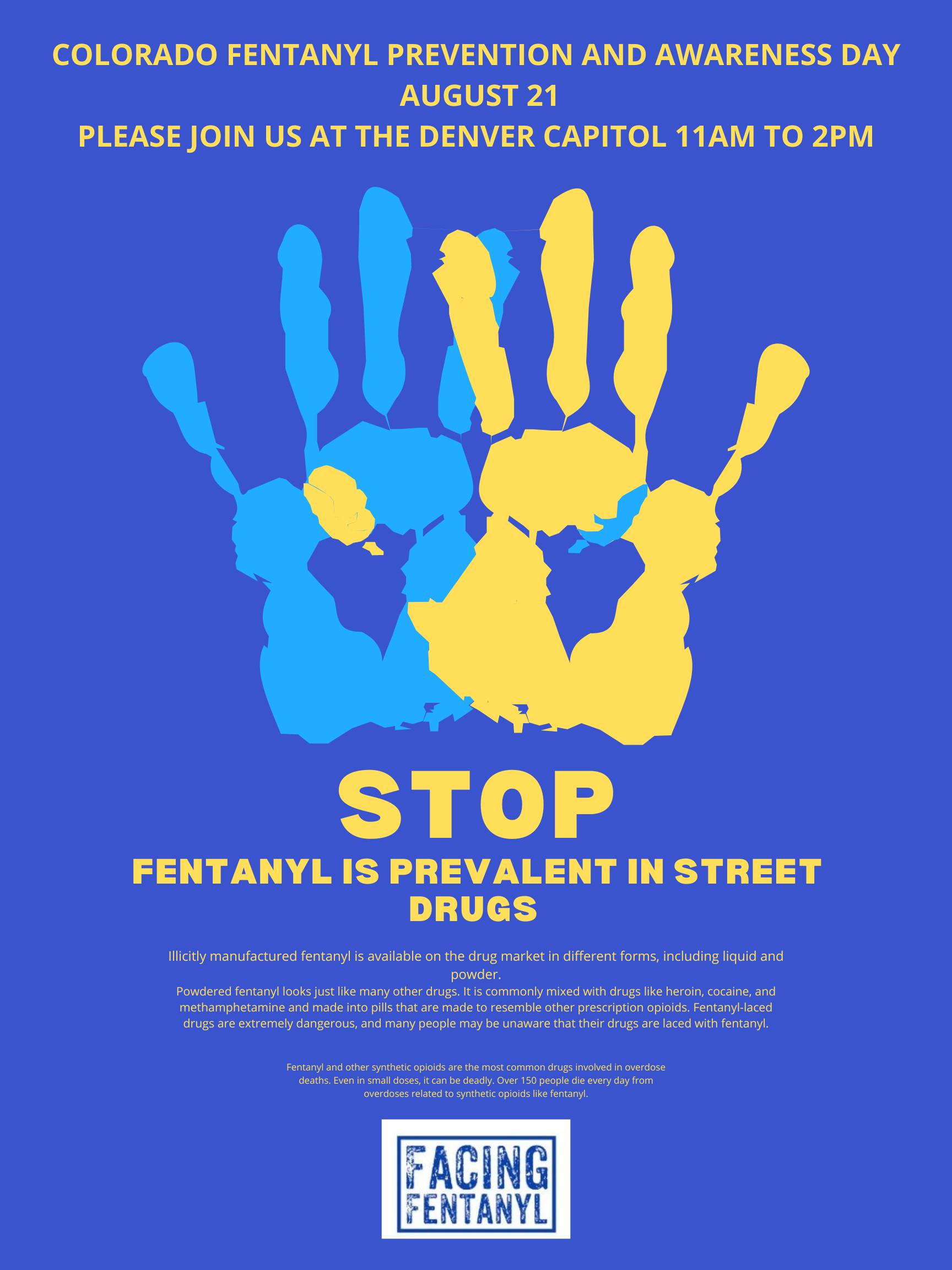 Colorado Fentanyl Prevention and Awareness Day rally - End Overdose ...